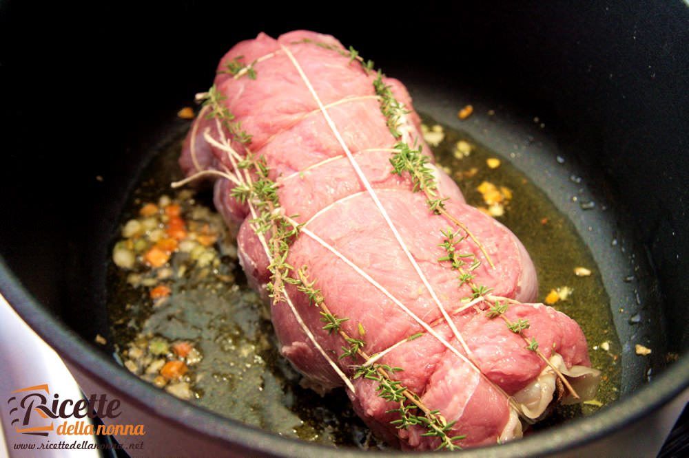 Arrosto ripieno di castagne e prugne | Ricette della Nonna