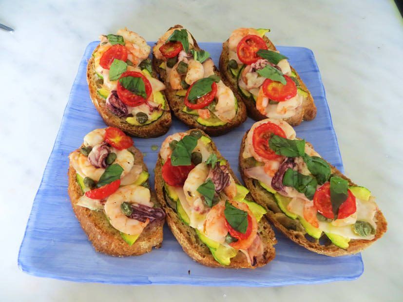 Crostoni di mare | Ricette della Nonna