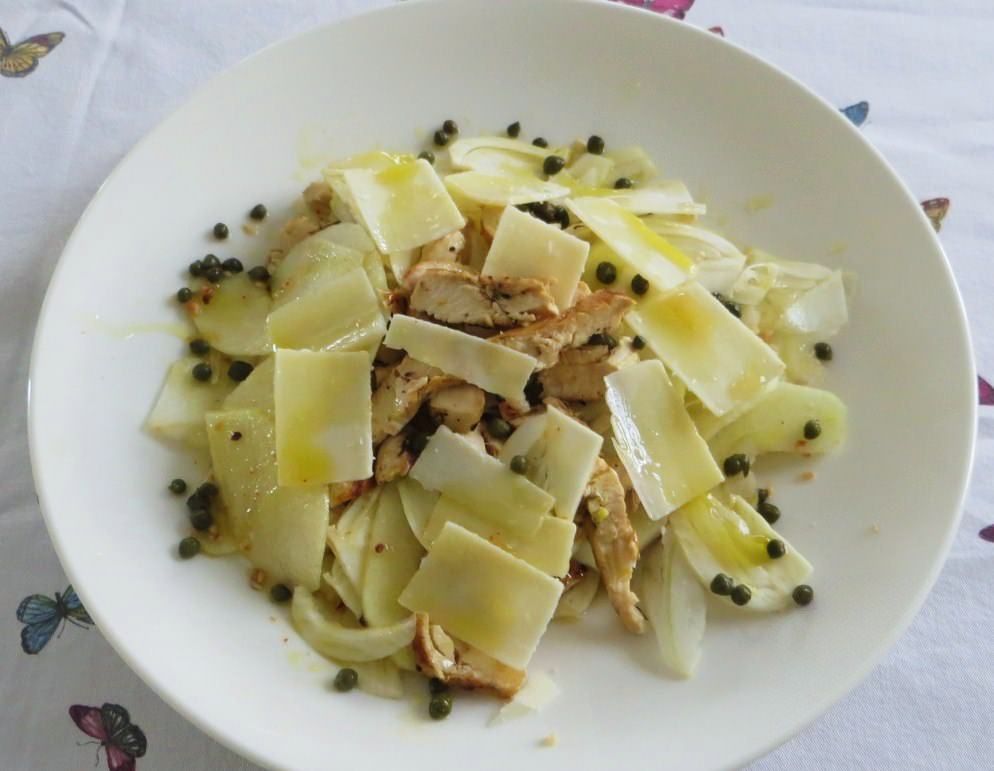 Insalata di pollo al mandarino | Ricette della Nonna