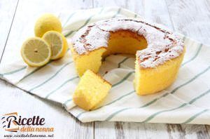 Ricetta Ciambellone al limone | Ricette della Nonna