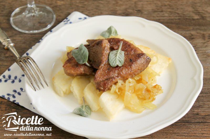 Fegato alla veneziana | Ricette della Nonna