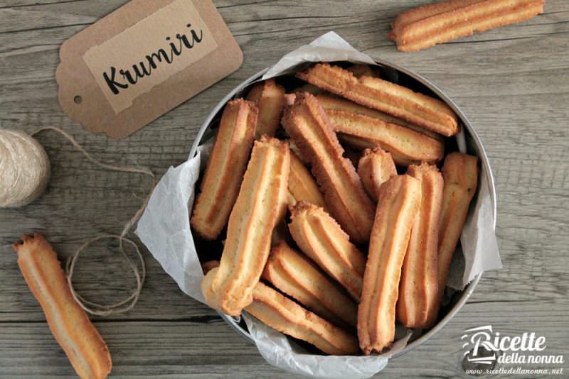 Ricetta Biscotti Krumiri | Ricette della Nonna