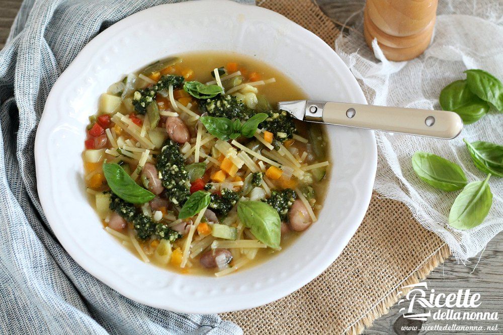 Minestrone alla genovese | Ricette della Nonna