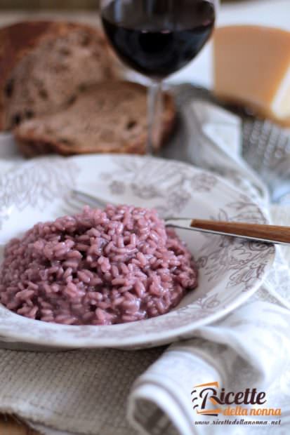 Risotto al barolo | Ricette della Nonna