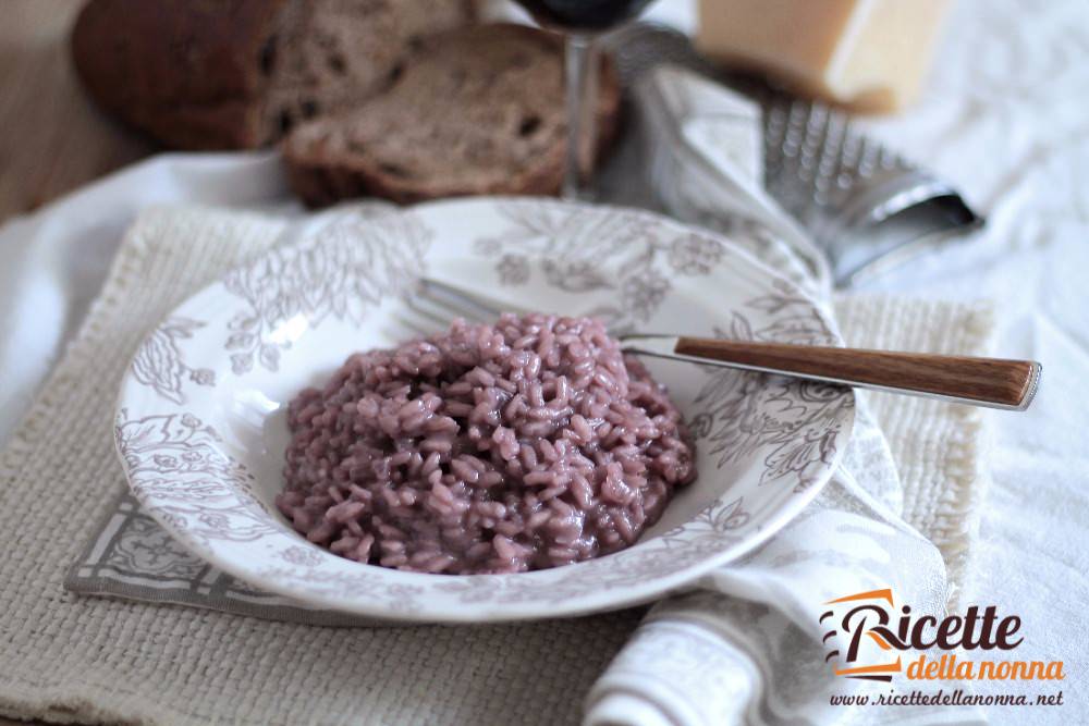 Risotto al barolo | Ricette della Nonna