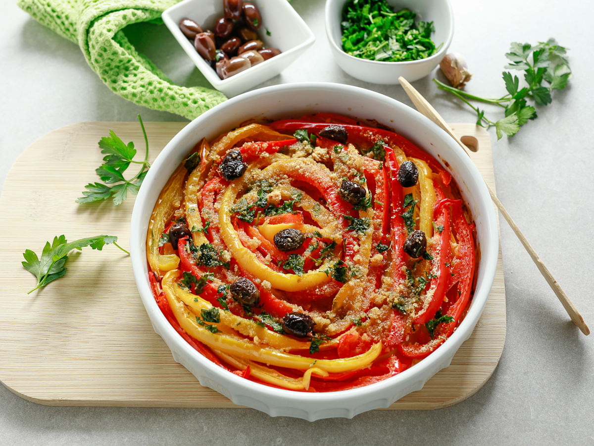 Peperoni gratinati | Ricette della Nonna