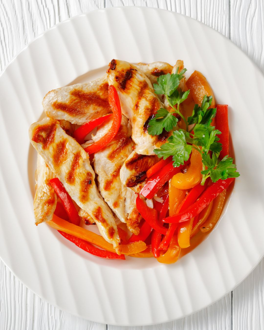 Petto di pollo e peperoni | Ricette della Nonna