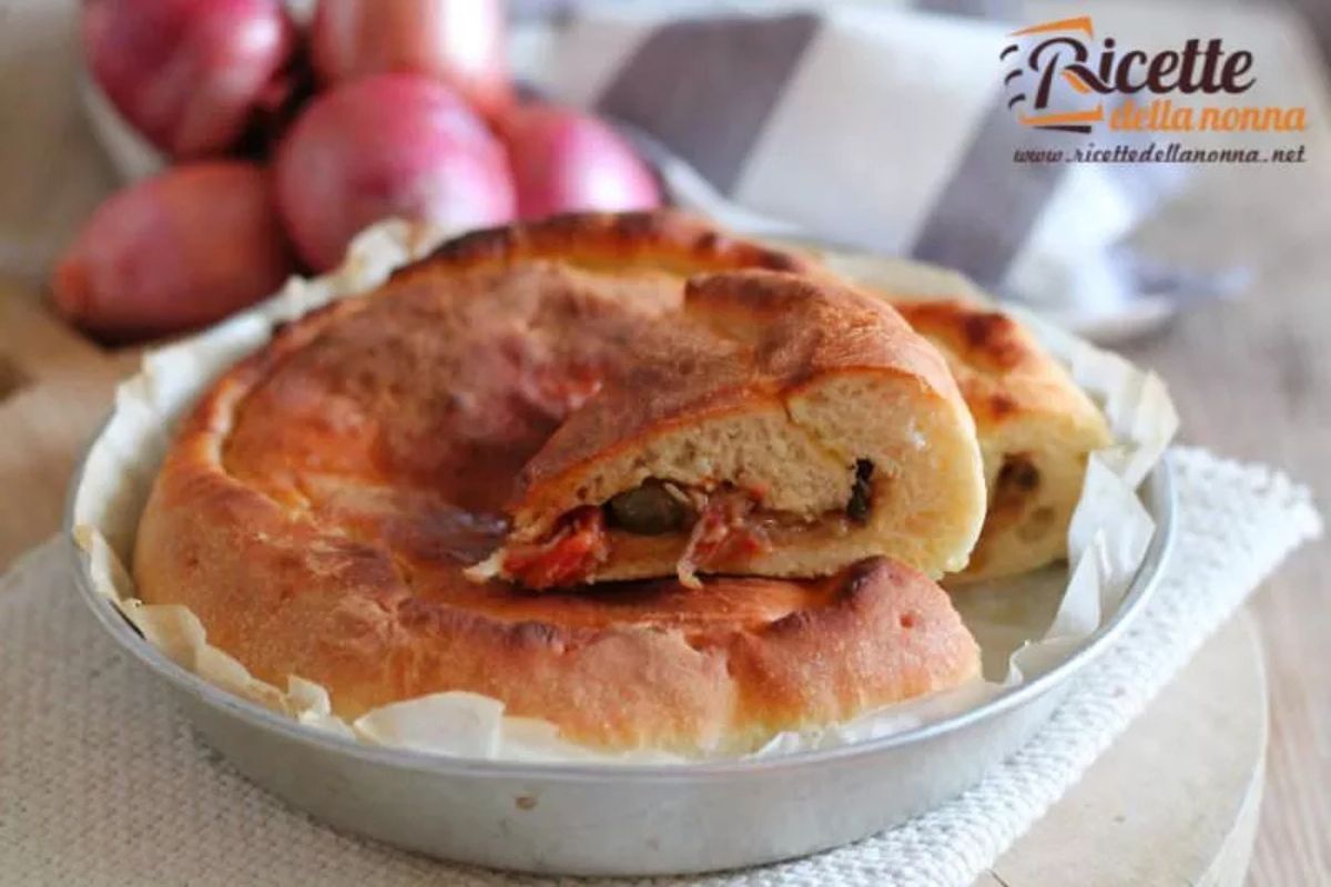 Calzone di cipolla | Ricette della Nonna